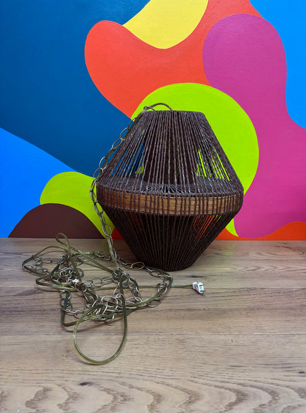 Woven Swag Lamp – findedmonton