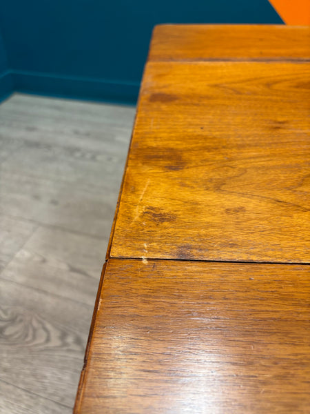 Small Wood Drop Leaf Side Table – findedmonton