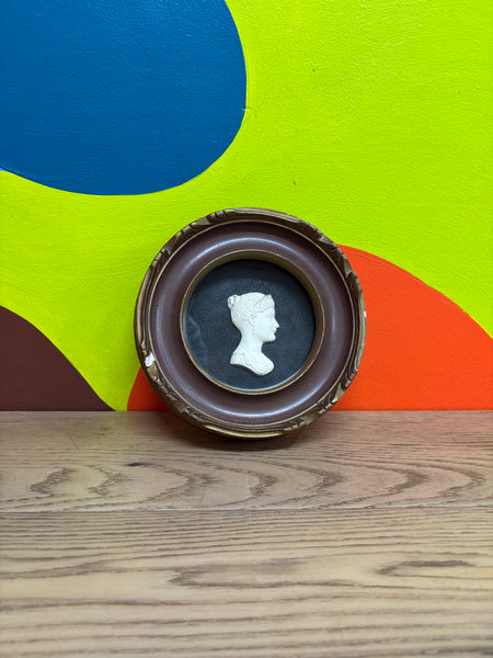 Small Framed Profile Portrait (Devonware) #1 – findedmonton